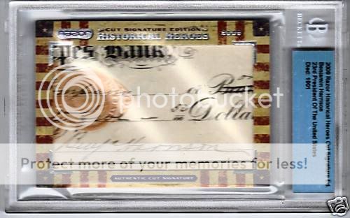 2009 RAZOR Historical Heroes Cut Signature: - Page 2 - Blowout Cards Forums
